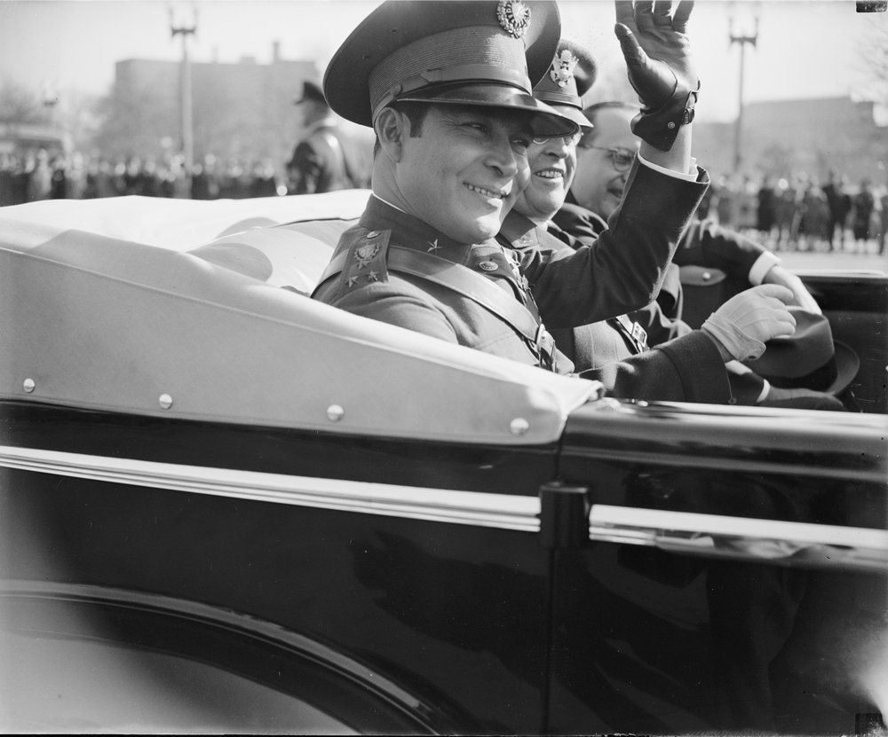 The Cuban Dictator Fulgencio Batista in Washington DC