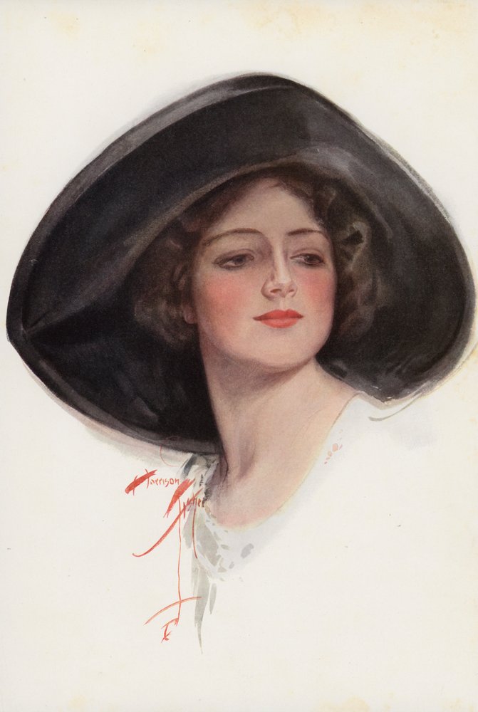 A Song of Tessie by Harrison Fisher: Buy fine art print