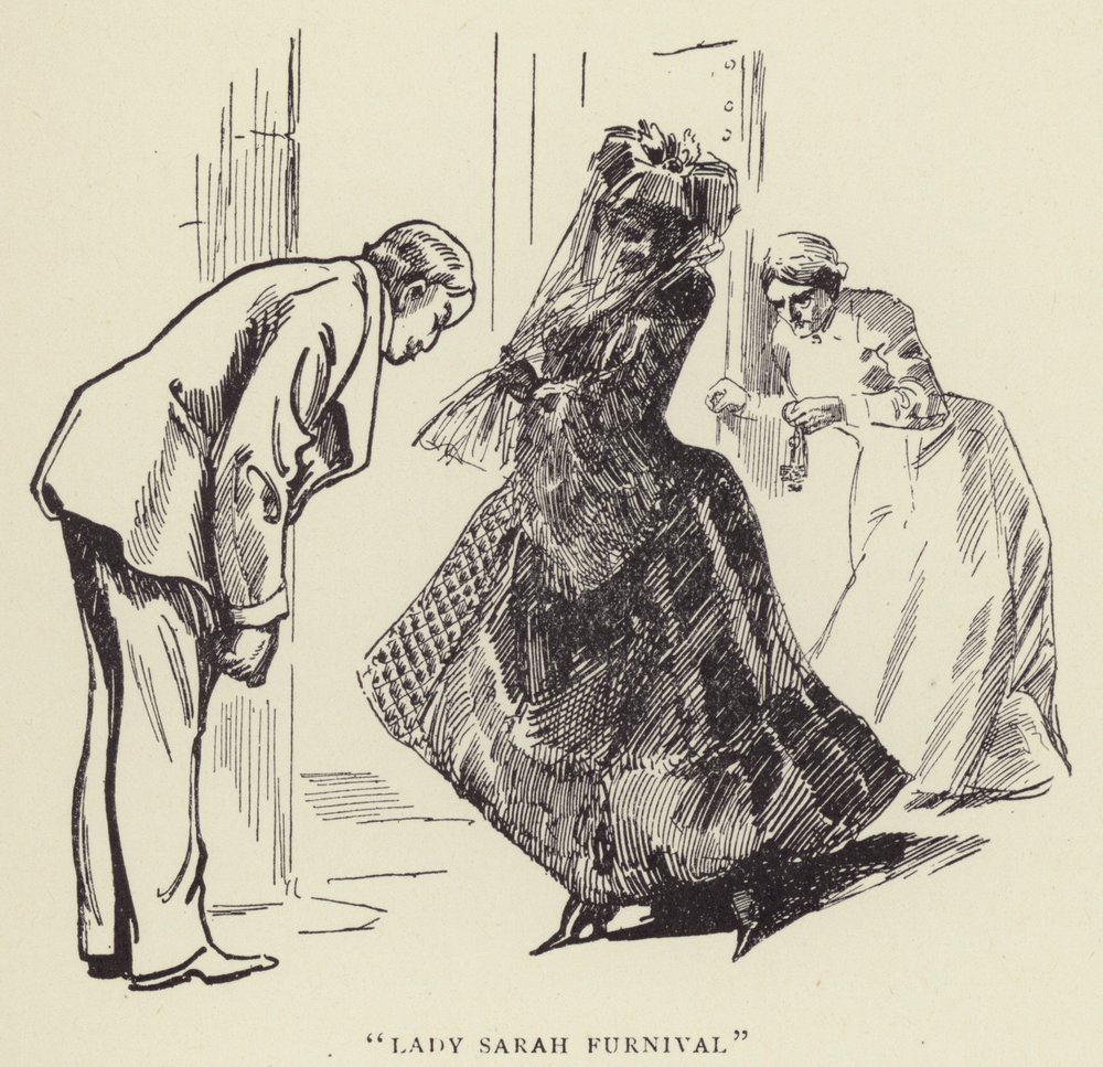 Lady Sarah Furnival by Harry Furniss: Buy fine art print