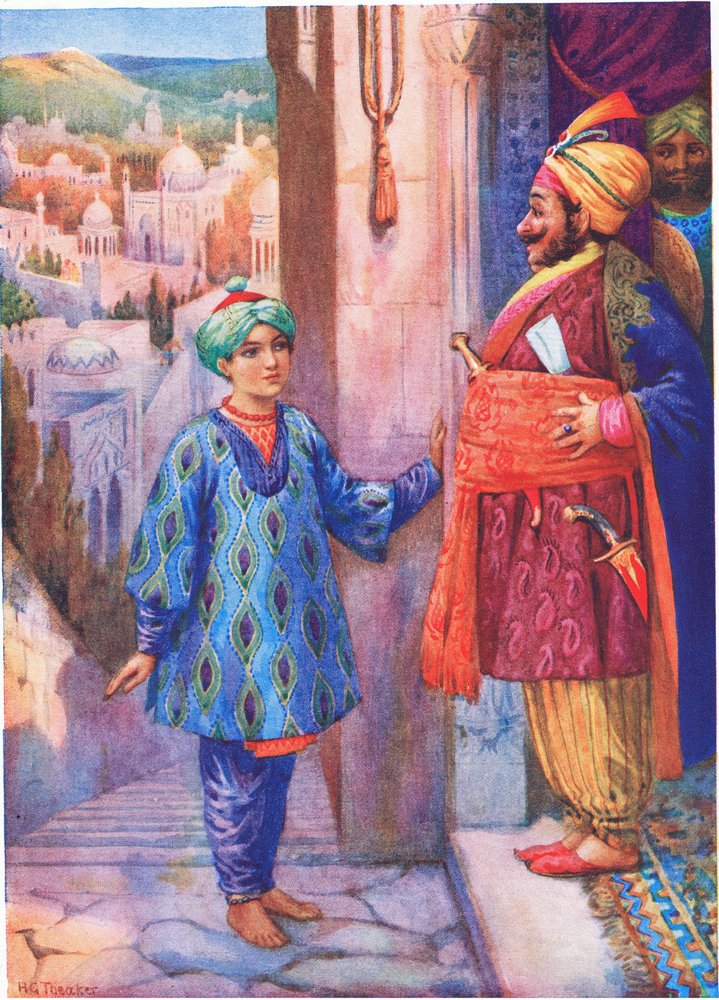 He demanded an audience of the Grand Vizier. From the Boy who could see ...