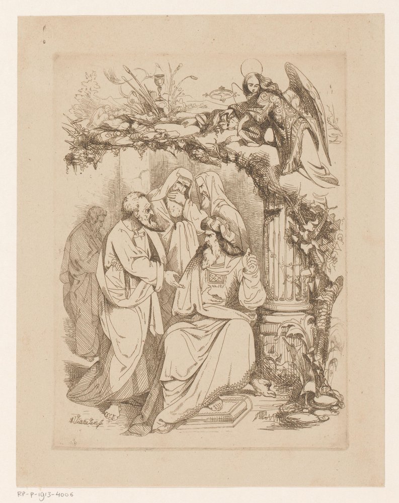 Judas Iscariot with the High Priests (Avarice) (Capital Sins and the ...