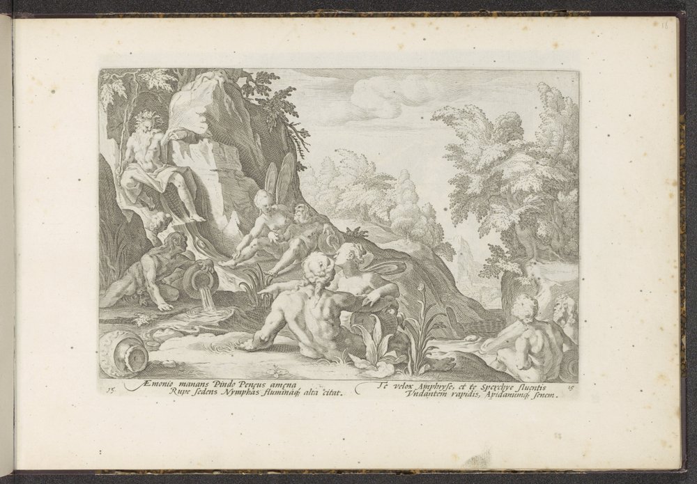Peneus Visited by Other River Gods (Ovid's Metamorphoses)