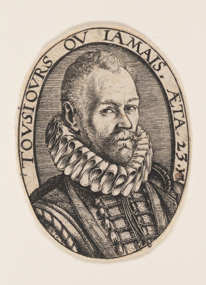 Arnout van Beresteyn by Hendrick Goltzius: Fine art print