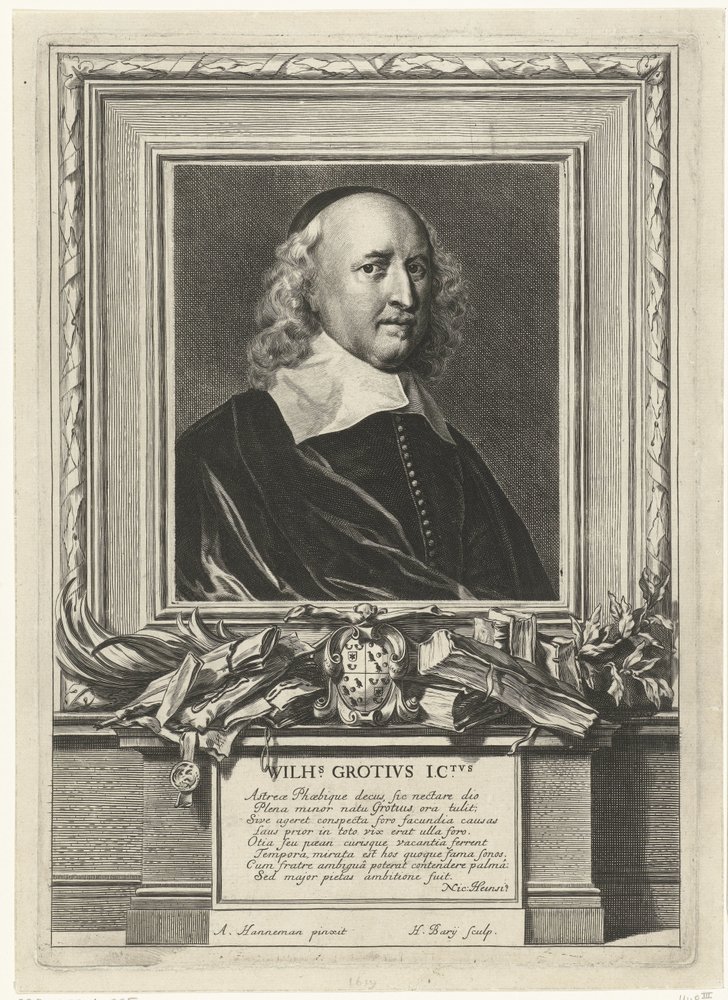 Portrait of Willem de Groot by Hendrik Bary