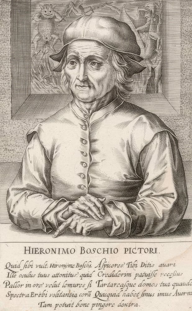 Hieronimo Boschio Pictori by Hendrik I Hondius