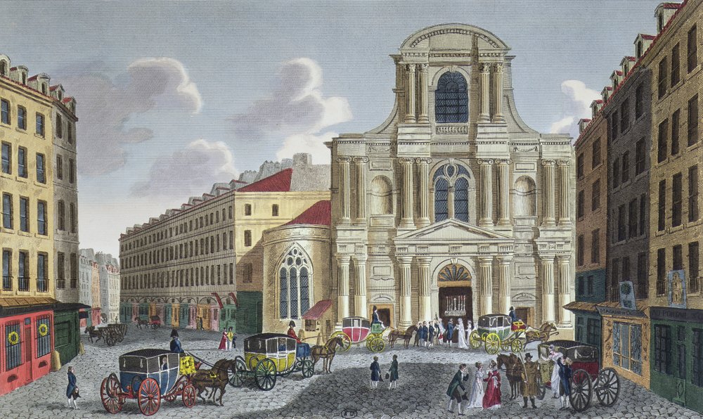 The Porch of Saint Gervais Church