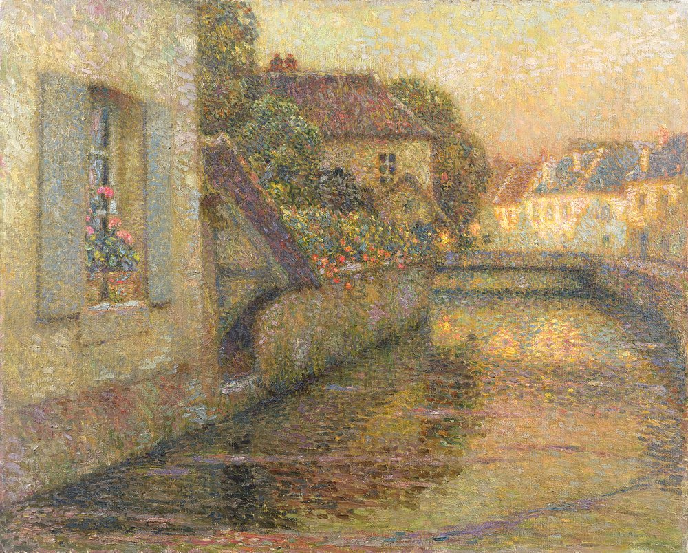 The Bridge at Gisors by Henri Eugene Augustin Le Sidaner