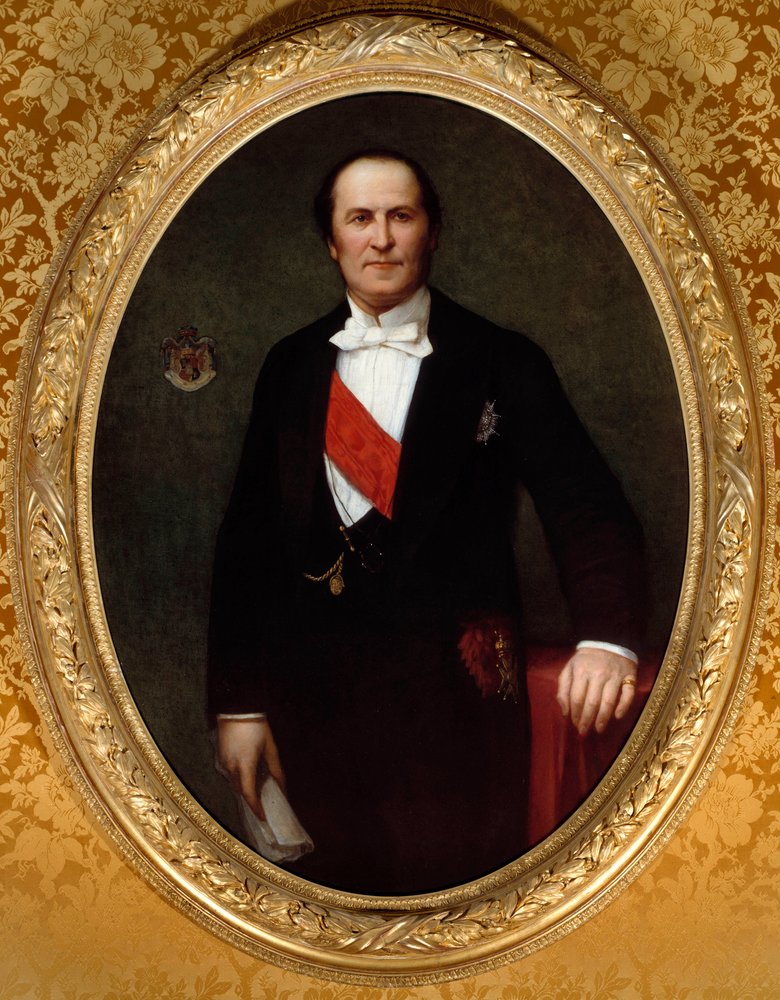Portrait of Baron Eugene-Georges Haussmann, Prefect of Paris