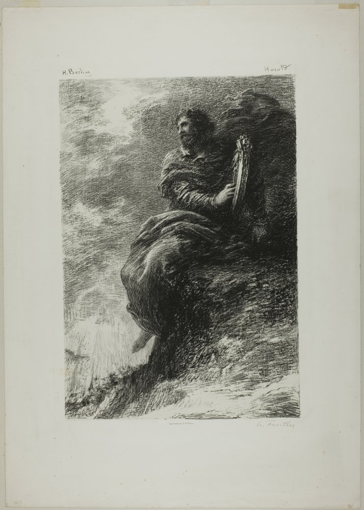 Harold: In the Mountains by Ignace Henri Jean Fantin Latour