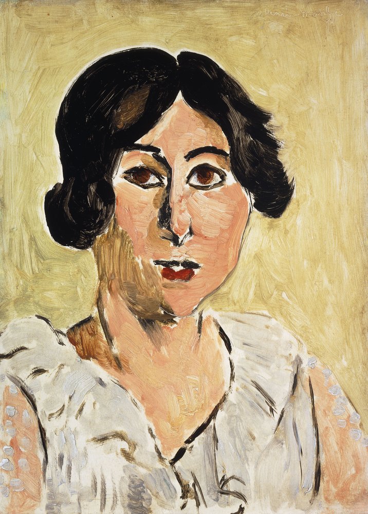 Head with Blackened Eyes (Lorette, c.1917) by Henri Matisse