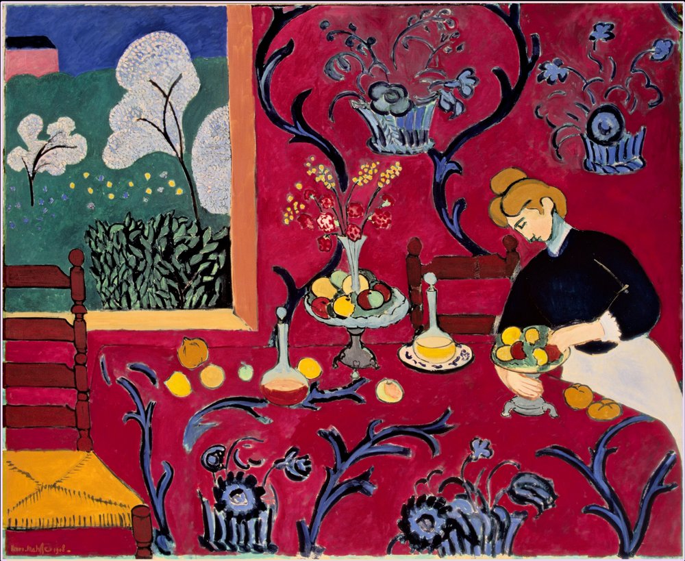 Red Room (Harmony in Red) by Henri Matisse: Fine art print