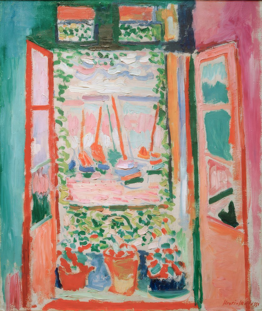 The Open Window by Henri Matisse: Premium art reproduction