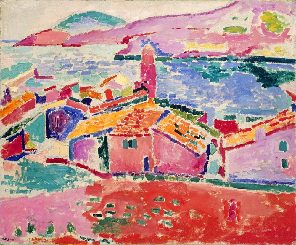 View of Collioure by Henri Matisse: Premium art reproduction