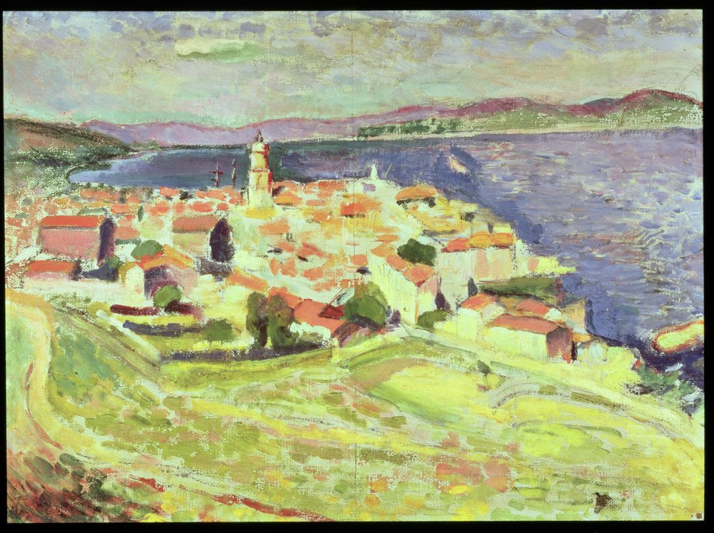 View of St. Tropez by Henri Matisse: Buy fine art print