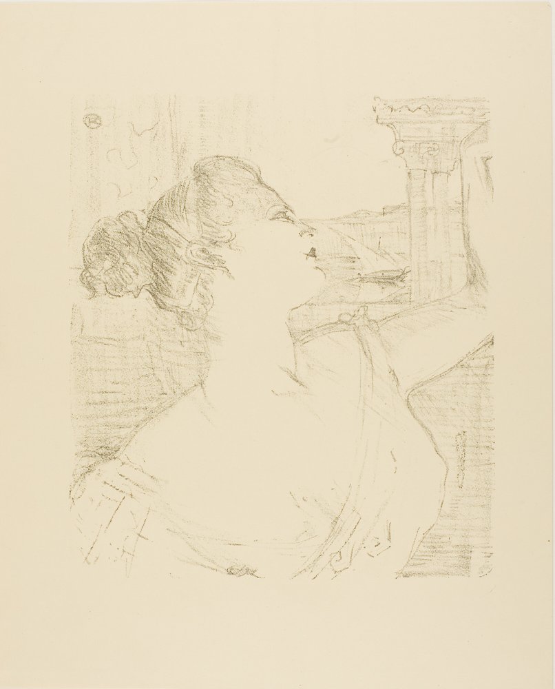 Sybil Sanderson, from Treize Lithographies