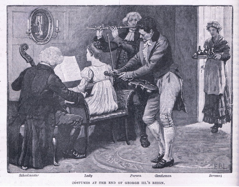 Costumes at the End of George III's Reign