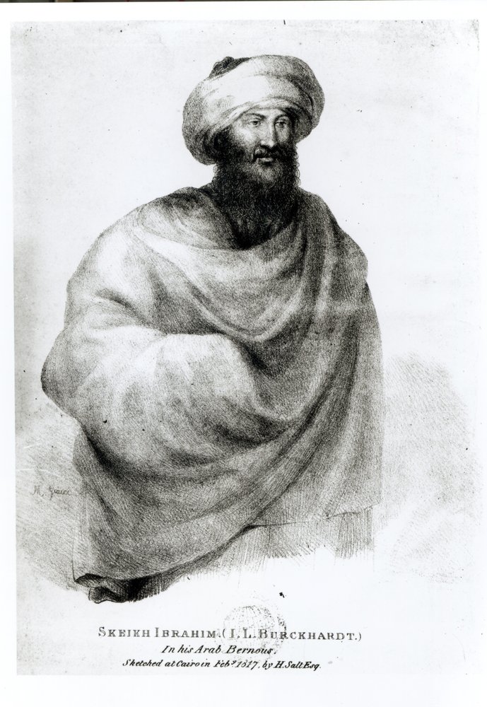 Portrait of Sheikh Ibrahim, or Johann Ludwig Burckhardt (1784-1817)