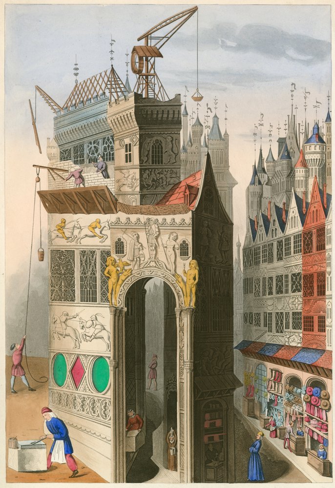 Troy Town by Henry Shaw: Highest-quality art reproduction
