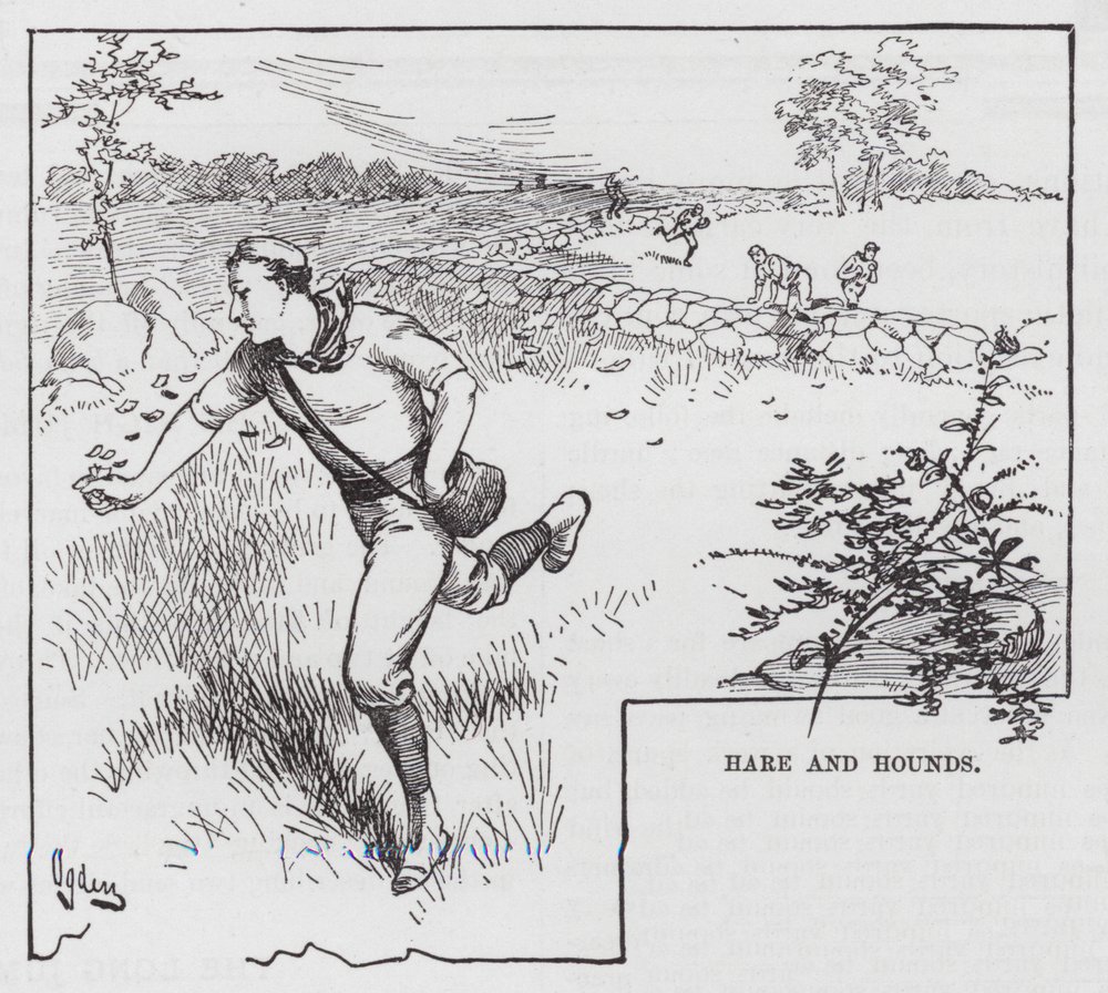 Hare and Hounds by Henry Alexander (after) Ogden