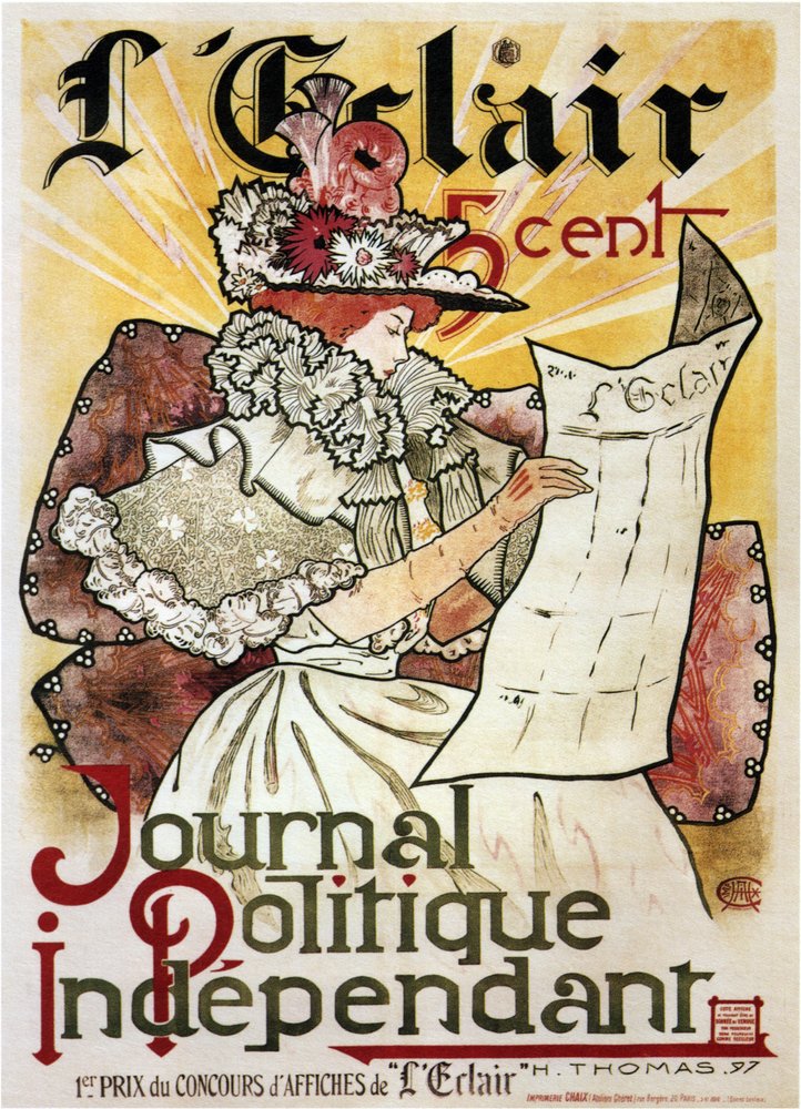 LEclair: Journal Politique Independent Poster
