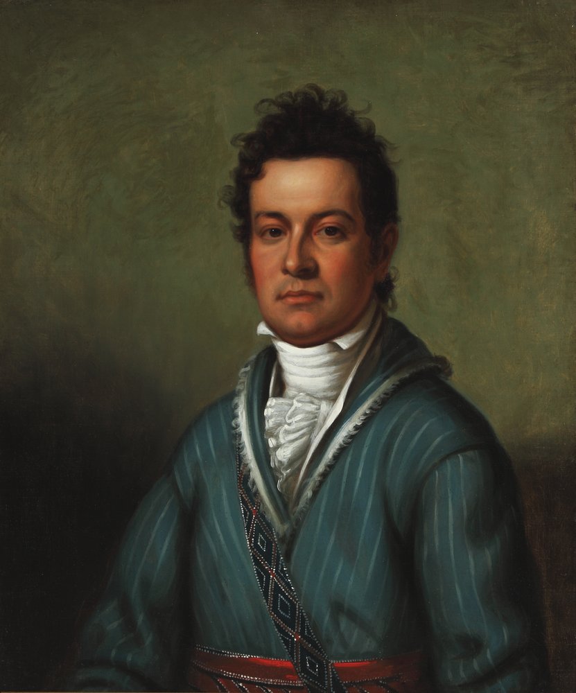 David Vann (Cherokee) 1831 by Henry Inman: Fine art print