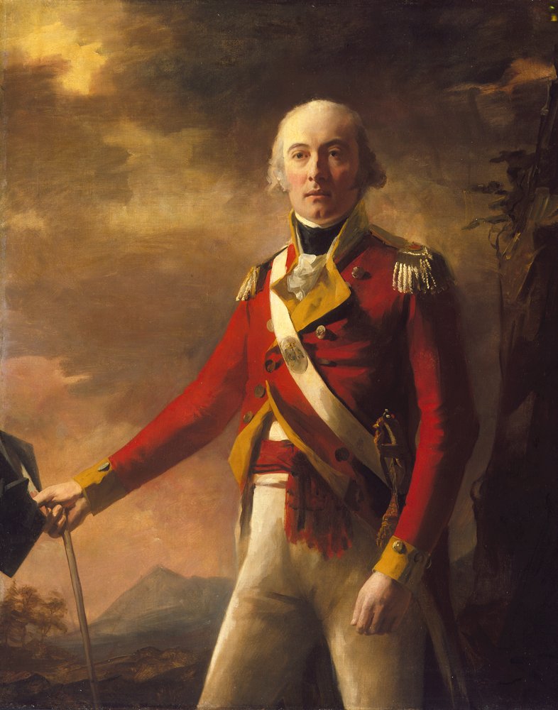 Major General Andrew Hay by Henry Raeburn: Fine art print