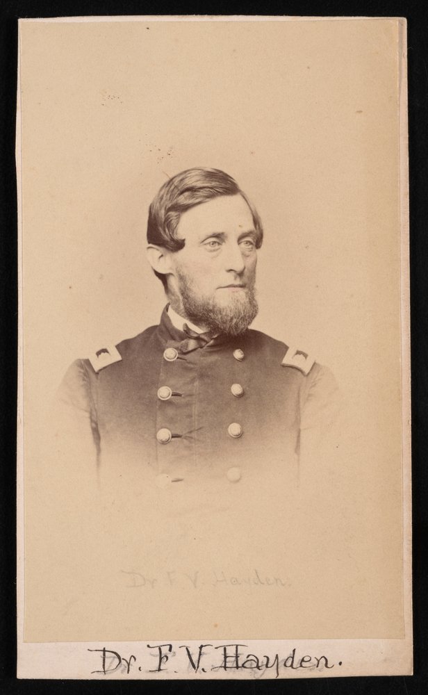 Portrait of Ferdinand Vandeveer Hayden by Henry Ulke