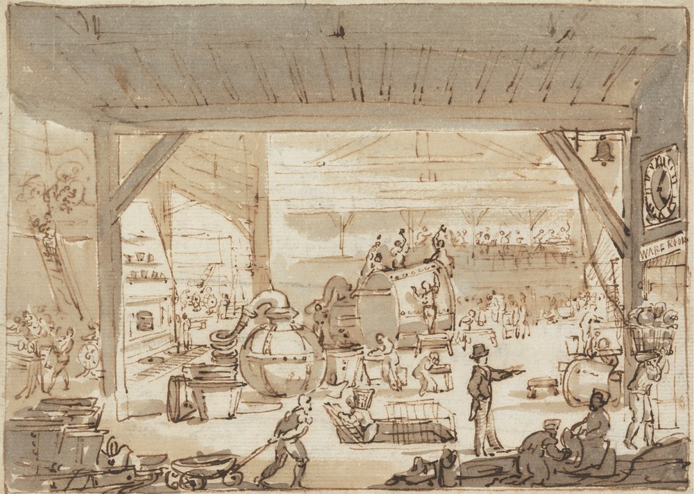 Interior of a Coppersmith's, Shoe Lane