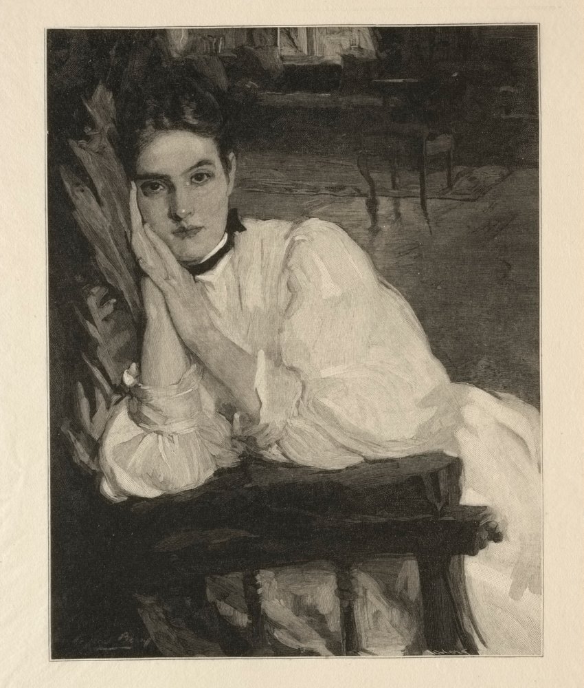 Reverie by Henry Wolf: Highest-quality art reproduction