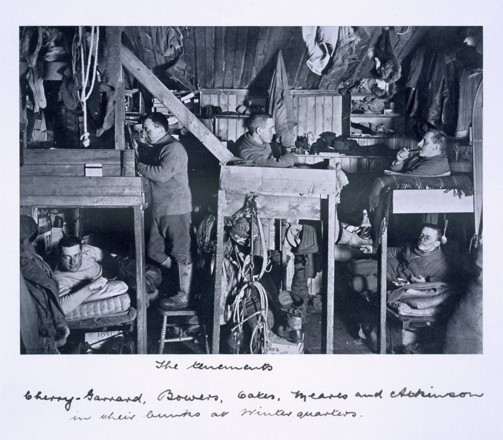 The Tenements, Winter Quarters, from 'Scott's Last Expedition'