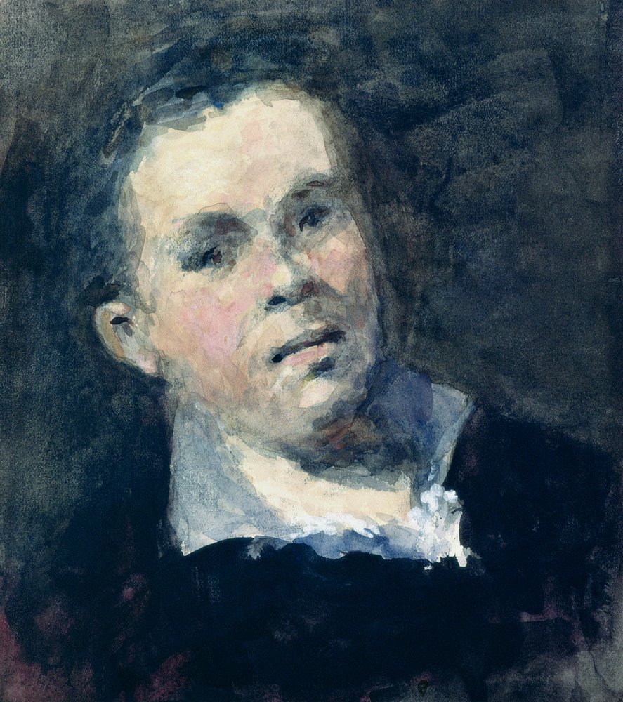 Head of Goya by Hercules Brabazon Brabazon: Fine art print