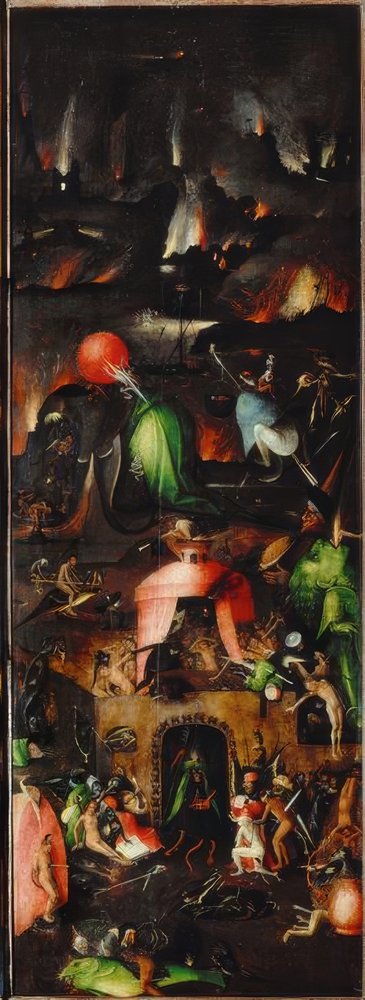 Hell by Hieronymus Bosch: Premium art reproduction