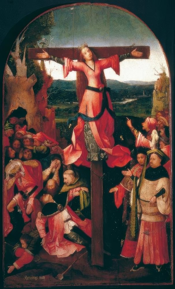 The Crucifixion of Saint Julia (or Liberata)