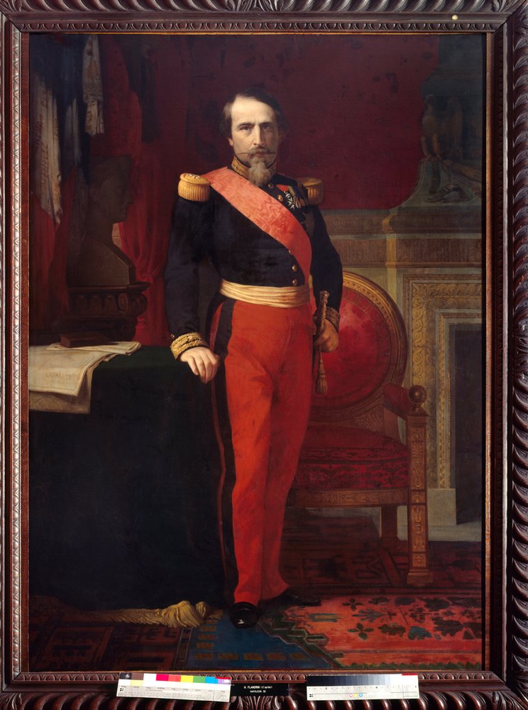 Full-Length Portrait of Napoleon III by Hippolyte Flandrin