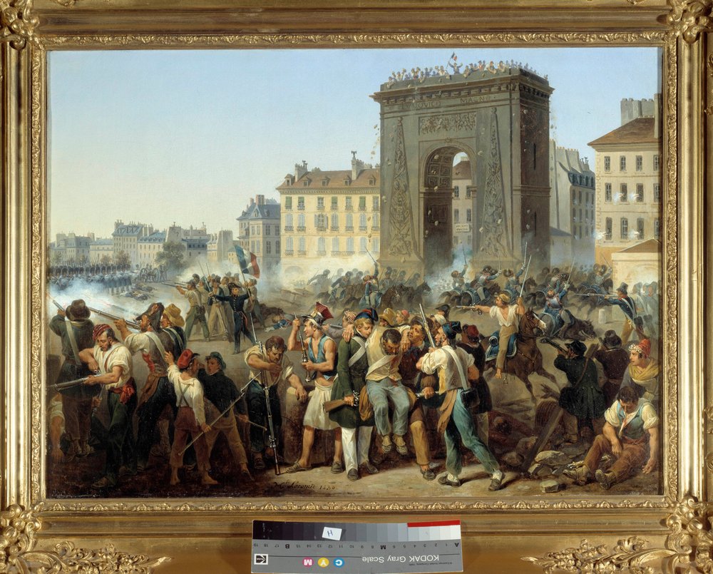 Battle of the Gate Saint Denis, 28 July 1830