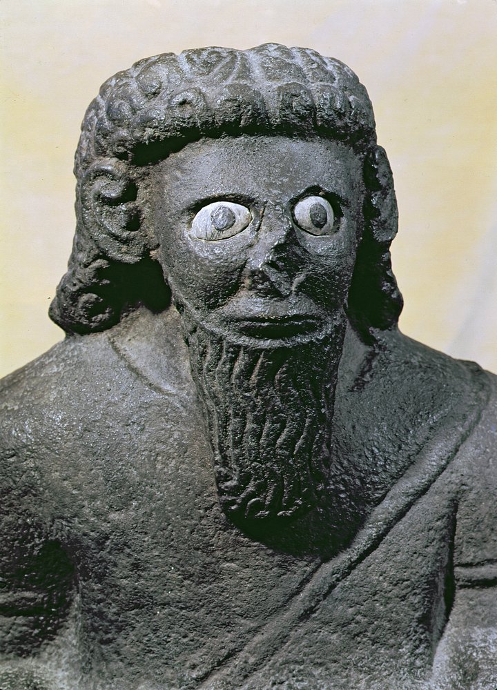 King Hadad, from the Palace at Tell-Halaf, Syria by Hittite