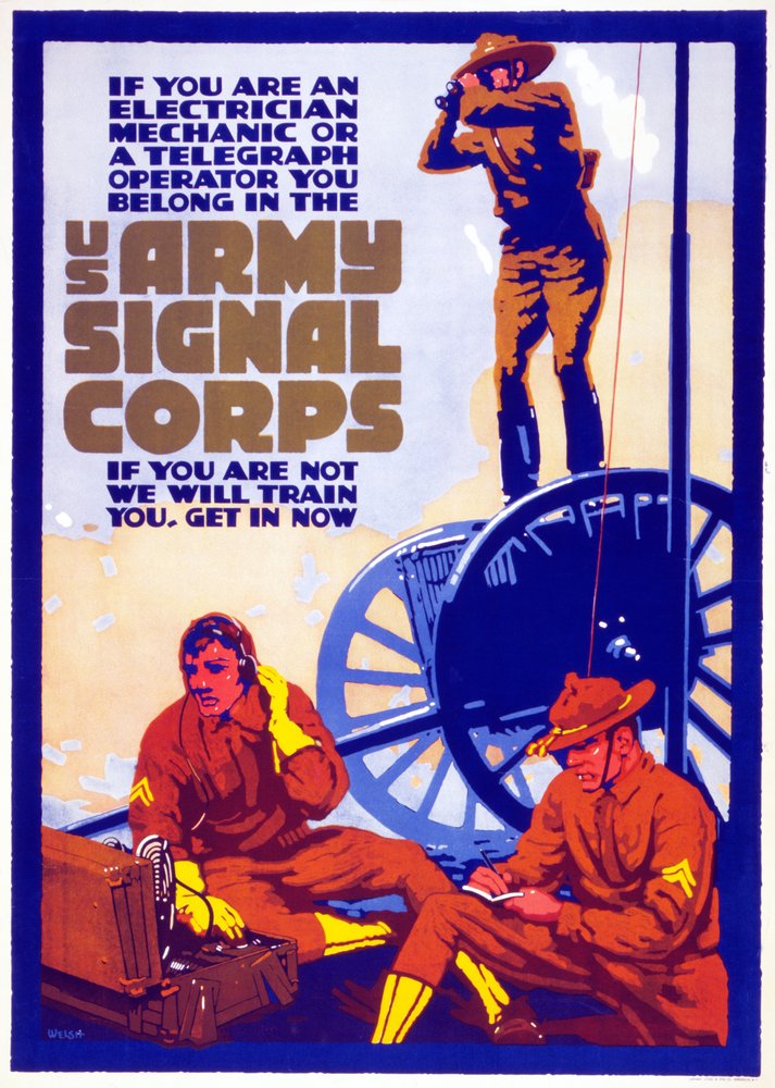 US Army Signal Corps by Horace Devitt Welsh