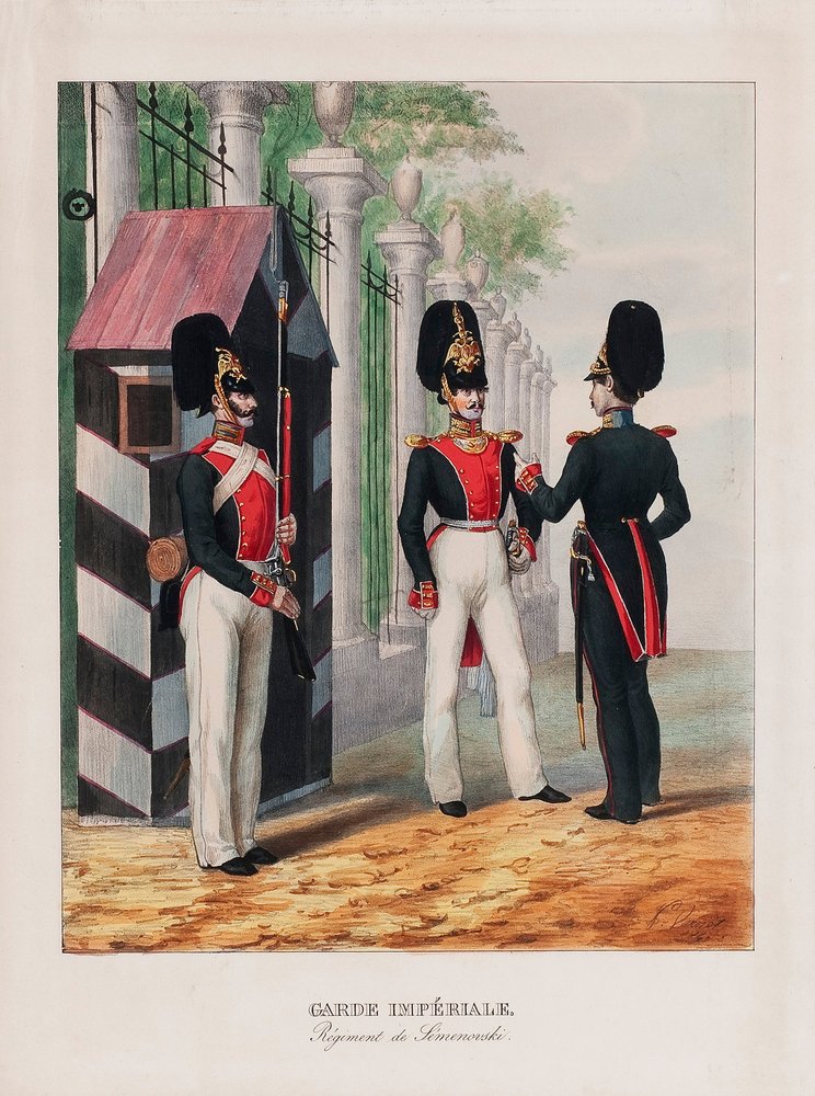 The Semenovsky Life-Guards Regiment