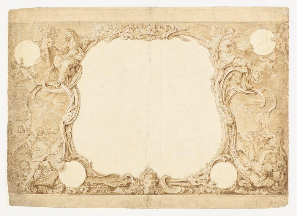 Design for an Ornamental Border, Used for the Surround to the General ...