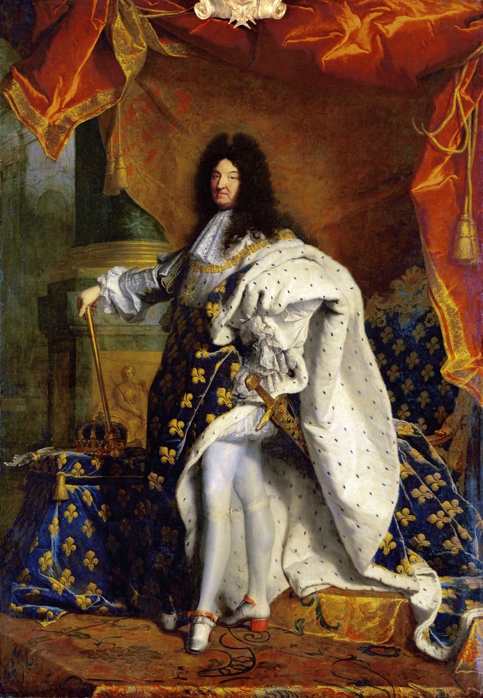 Louis XIV in Royal Costume, 1701