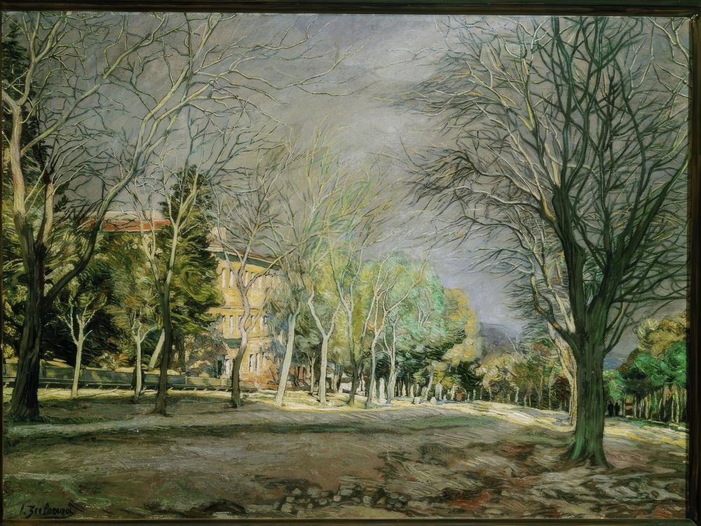 Ignacio Zuloaga / Landscape Near El Escorial, 1932