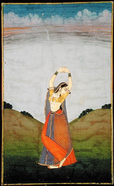 A woman longing for her lover, c.1780 by Indian School