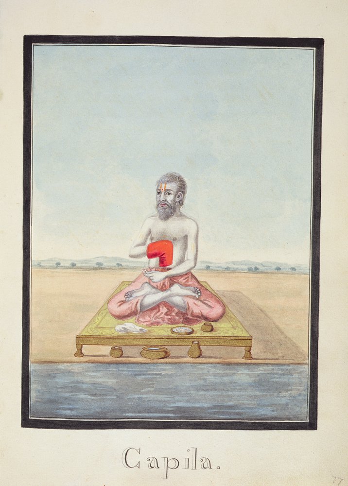 The sage, Kapila, from the Hindu epic the 'Adhyatma Ramayana'
