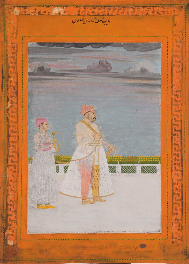 Portrait of Mirza Husain Raza Khan by Indian School