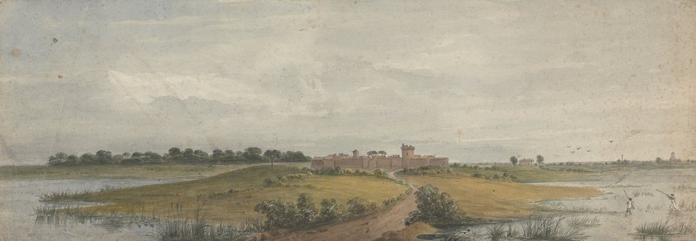 Castle of Ostia and Porte Trojan by Isaac Weld