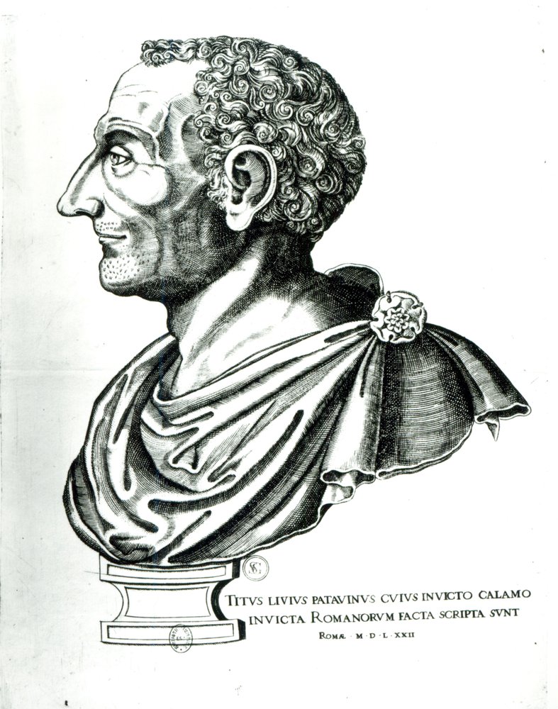 Portrait Bust of Titus Livius Known as Livy, 1622