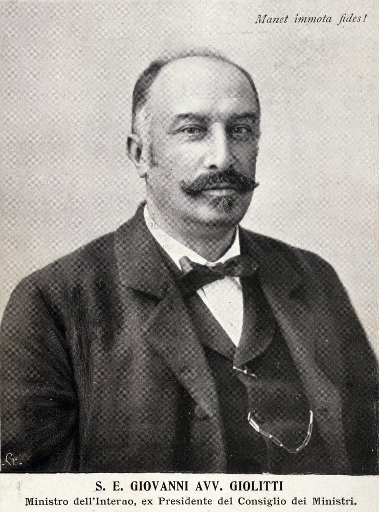 Portrait of Giovanni Giolitti, Italian politician