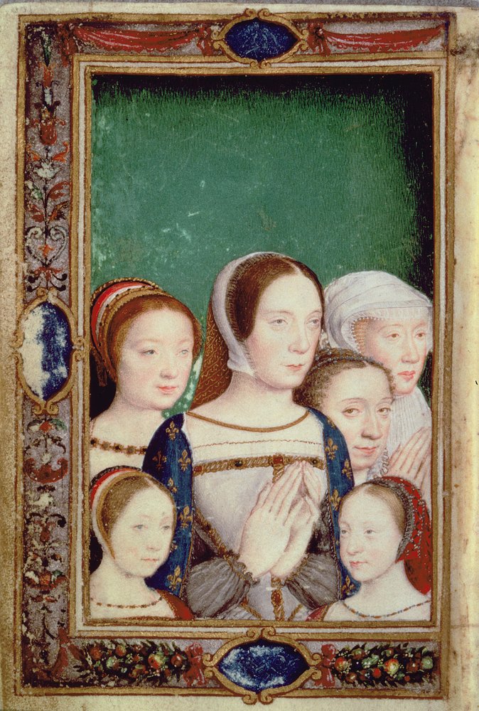 Claude of France, Eleanor of Austria and the Three Daughters of Francis ...