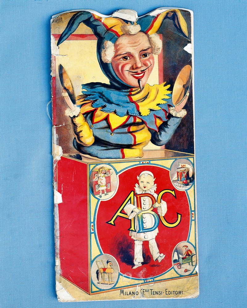 Cover of ABC alphabet book, illustrated children's primer, published by ...