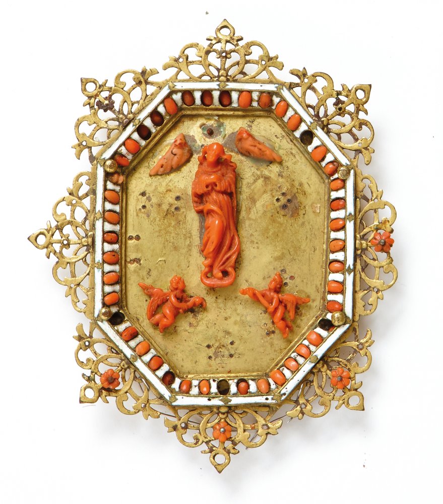 Frame Depicting the Virgin Immaculate, Trapani, Mid 17th Century
